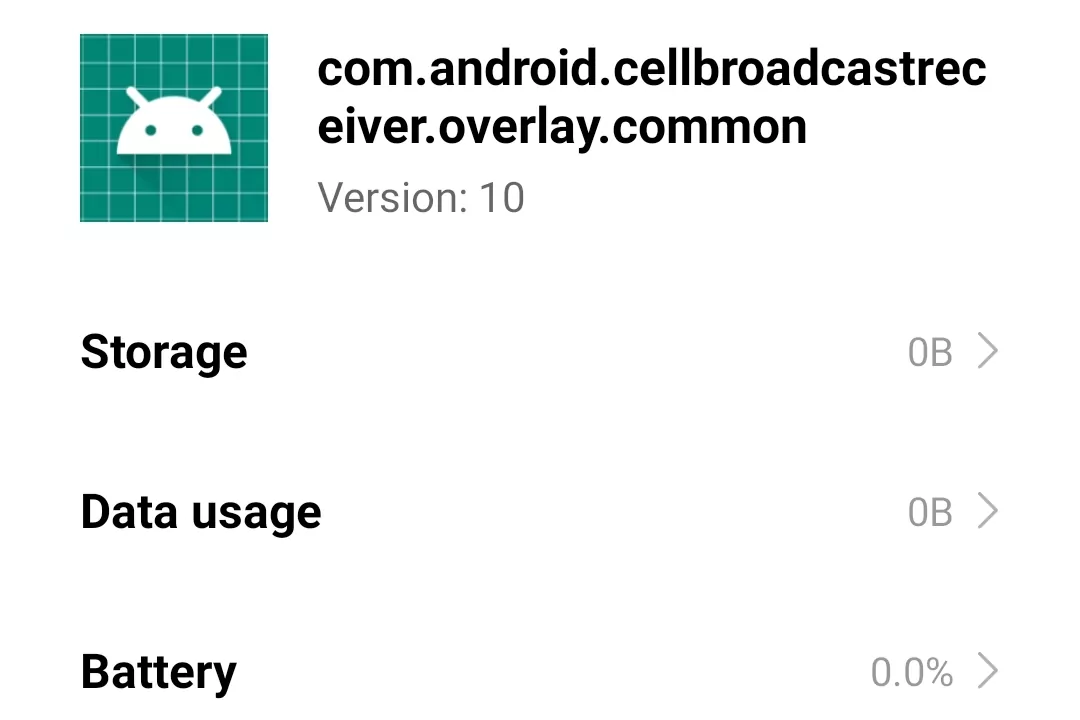 Android Cellbroadcastreceiver: Com.android.cellbroadcastreceiver.overlay.common - Indian Tech Hunter