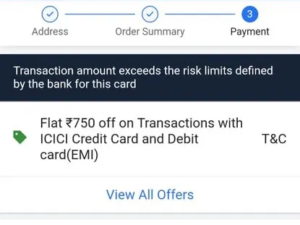 Fix: Transaction Amount Exceeds The Risk Limits Defined By The Bank For ...